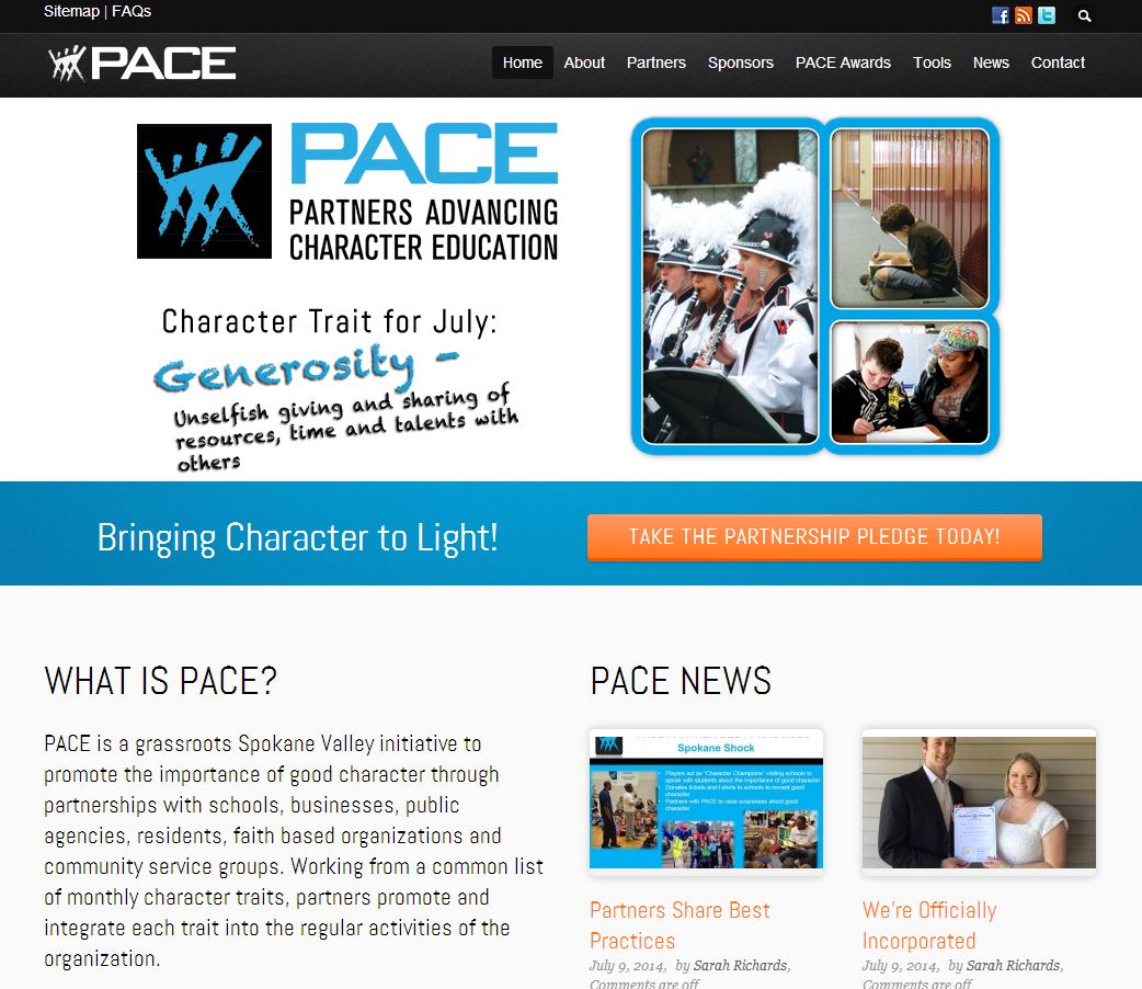 Check Out Our New PACE Website! - PACE
