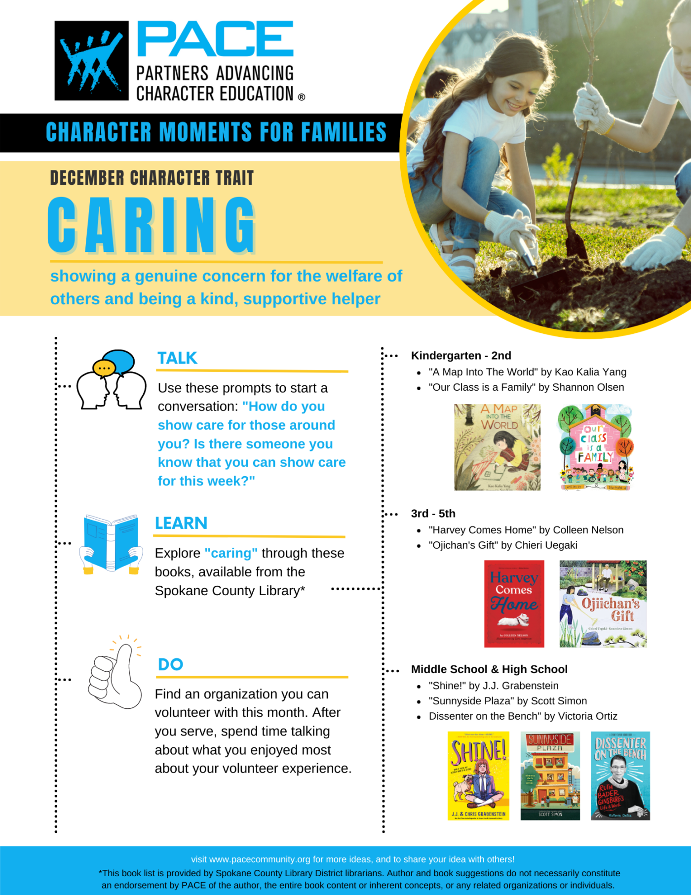 Character Moments for Families – Caring - PACE